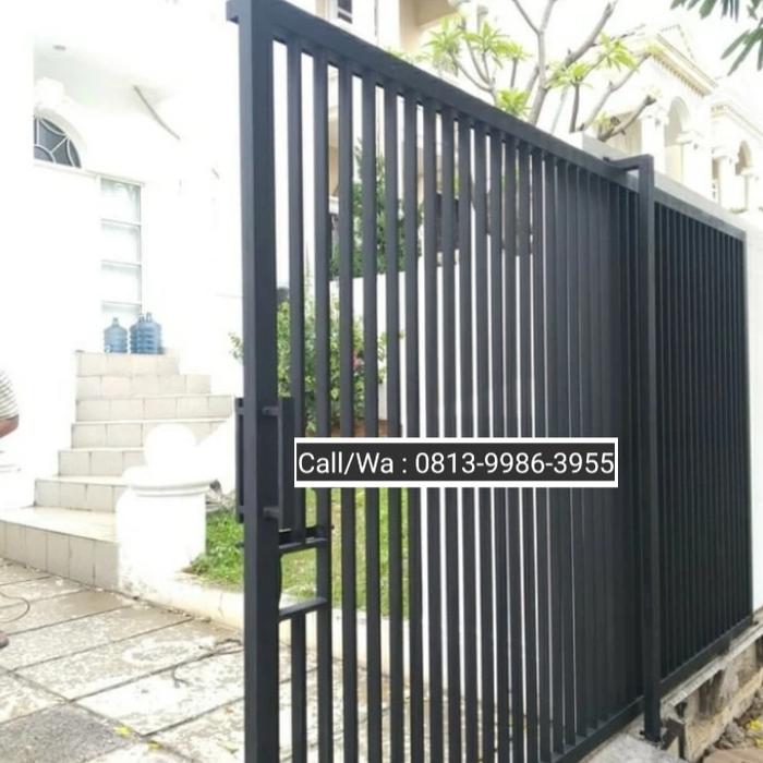 Jual Pagar Besi Minimalis || Pagar Rumah Besi Minimalis - Jakarta Barat ...