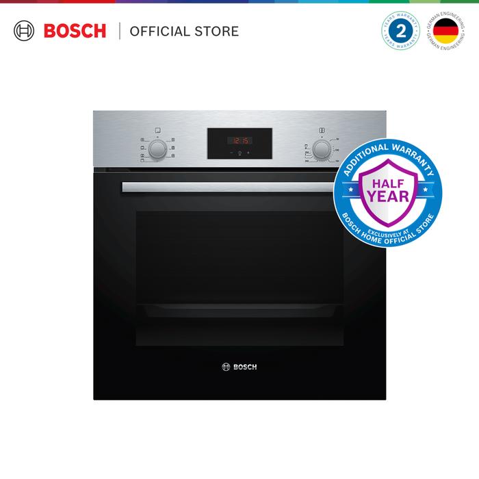 Promo Bosch HBF113BR0A Built-In Oven / Oven Tanam Stainless Steel Serie ...
