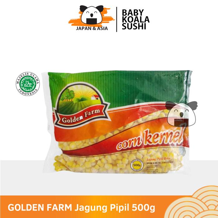 Jual GOLDEN FARM Jagung Manis Pipil 500g Halal | Corn Kernel Frozen ...