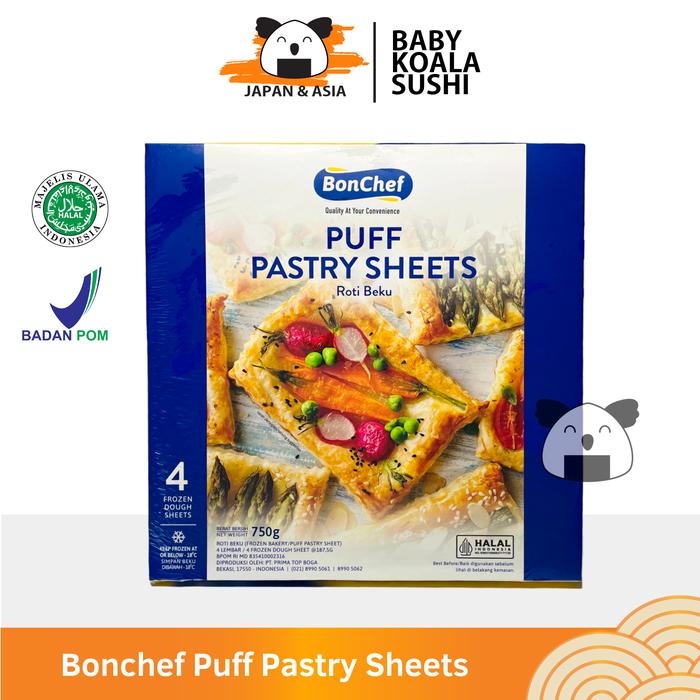 Jual EDO Puff Pastry Croffle Sheet 750g Halal | Kulit Zuppa Soup - EDO ...