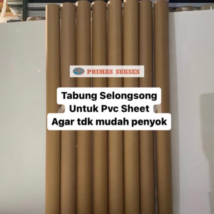 Jual Tabung Cone Selongsong Packing PVC Huben Taco Supercon Deco Sheet ...