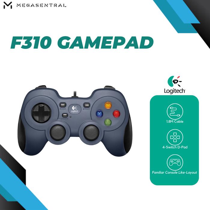 Jual Logitech F310 Gamepad Joystick Wired untuk PC dan Android TV ...