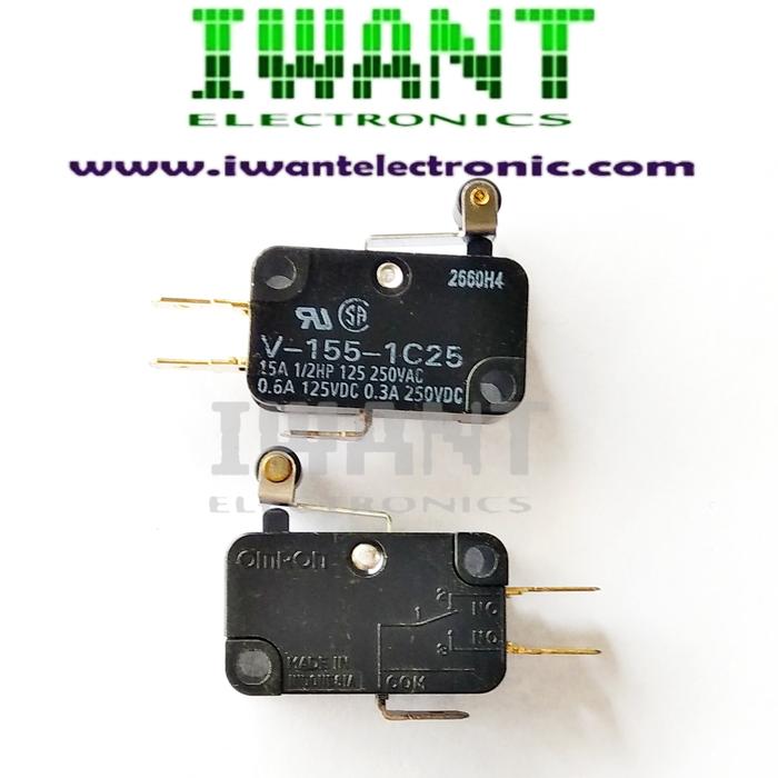 Jual LIMIT SWITCH OMRON V-155-1C25 MICRO SWITCH OMRON V-155-1C25 - Kota Bandung - I.WANT ...