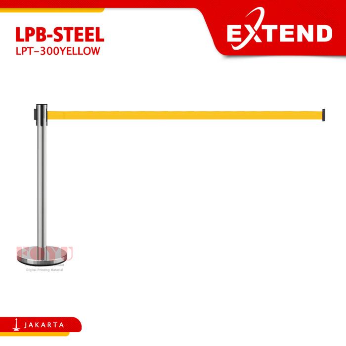 Jual Tiang Pembatas Antrean Steel Queue Line Pole 2 3 Meter LPB-Steel ...