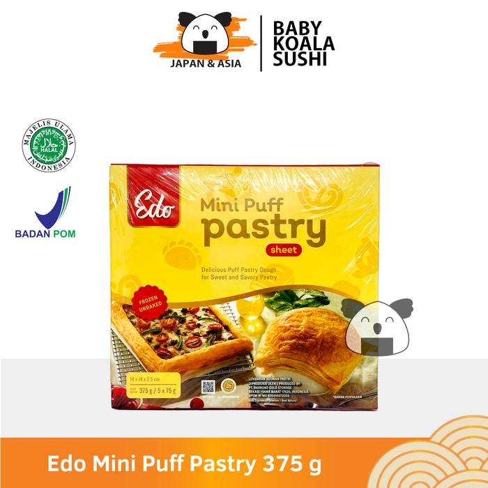 Jual EDO Puff Pastry Croffle Sheet 750g Halal | Kulit Zuppa Soup - EDO ...