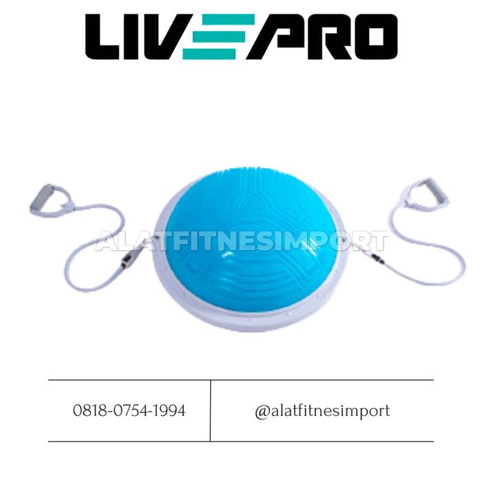 Jual Livepro Bosu Ball Balance Balancing Step Trainer Gym Fitness ...