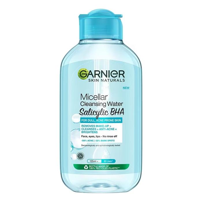 Jual GARNIER Micellar Water Salicylic Blue 125ml - Pembersih Makeup ...