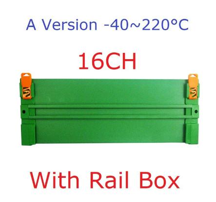 Jual 16AI RS485 Analog Input RS485 PT100 RTD Temperature Sensor Collector - 16Ch Versi A - Kab ...