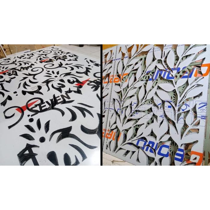 Jual Cutting ACP Custom Pemotongan ACP Motif Artistik - Jakarta Selatan ...