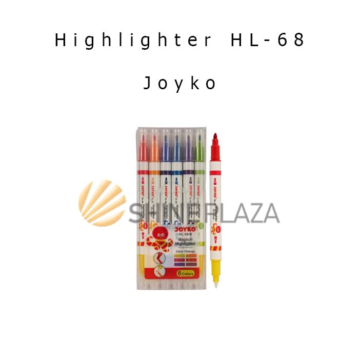 Jual Highlighter Joyko HL-68-6 - Magical Highlighter Joyko HL-68-6 ...