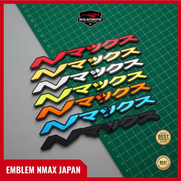 Promo EMBLEM NMAX JAPAN 3D LOGO TIMBUL YAMAHA NMAX 150/155 KANJI ...