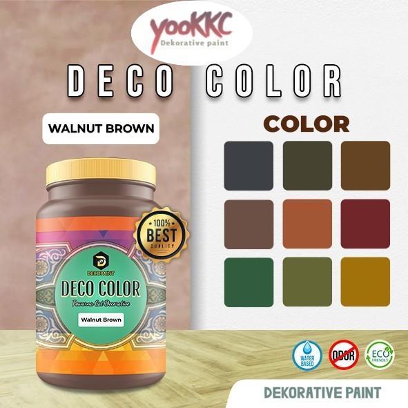 Jual Deco Color Walnut Brown | Pewarna Cat Dekoratif Coklat Muda ...
