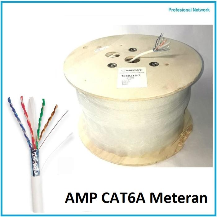 Jual AMP KABEL STP Cat 6A / FTP Cat6A 10GB OUTDOOR ( METERAN / ECERAN ...