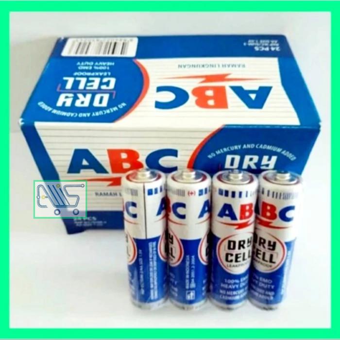 Jual Battery ABC Dry Cell AA A2 R06 1.5V Biru - Kota Denpasar - meBALI | Tokopedia