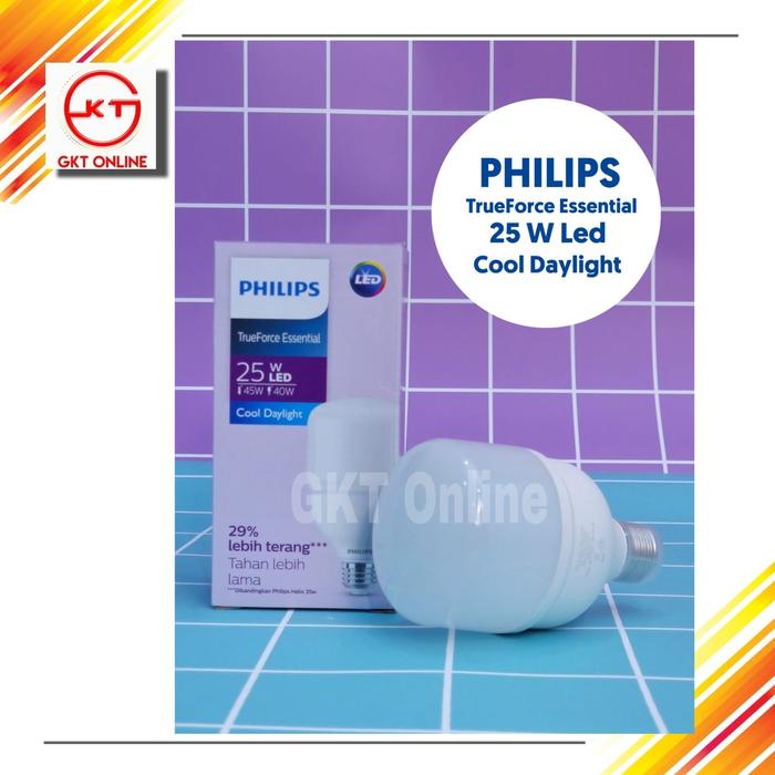 Jual PHILIPS TrueForce Essential 25W E27 LED Bulb Highbay - Cahaya ...