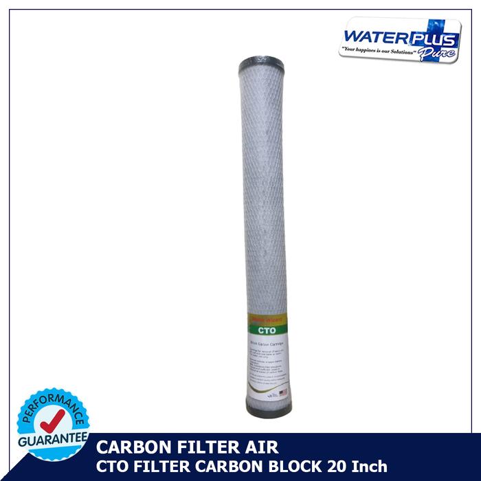 Jual Cartridge Filter Air Carbon Block CTO 20" - Filter Carbon Block ...
