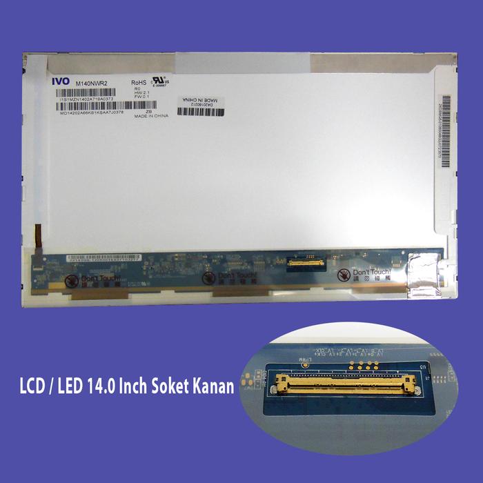 Jual LCD / LED 14 Inch Soket Kanan - Jakarta Pusat - Notebook Expert ...