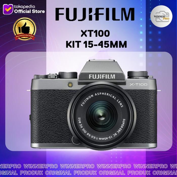 Promo FUJIFILM XT100 KIT 15-45MM / FUJIFILM XT100 KIT 15-45MM - PAKET A ...