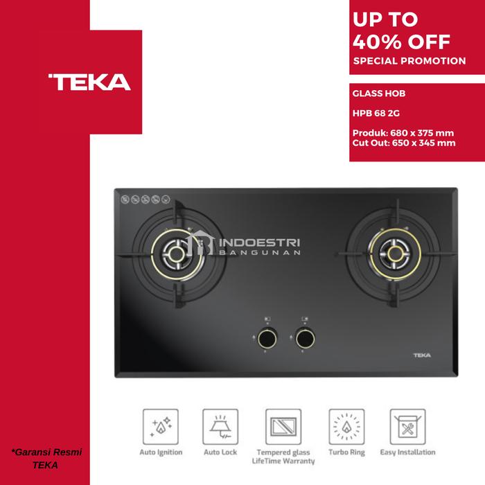 Jual Kompor Tanam 2 Tungku Teka HPB 68 2G / Kompor Tanam Teka 2 Tungku - Kab. Bogor - Indoestri ...