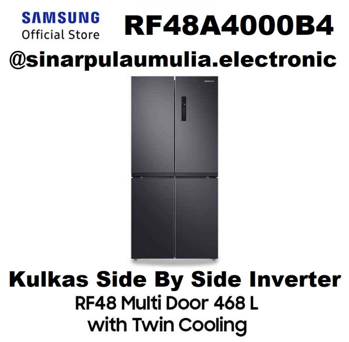 Jual Samsung Kulkas Side by Side 511 L Inverter - RF 48 A 4000 B4 ...