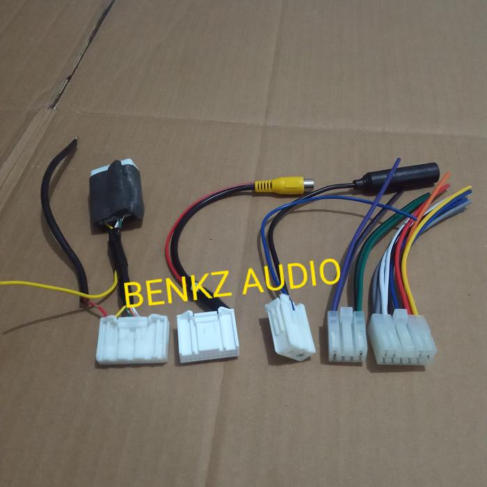 Jual Soket kabel untuk head unit pioneer bawaan Fortuner vrz innova ...