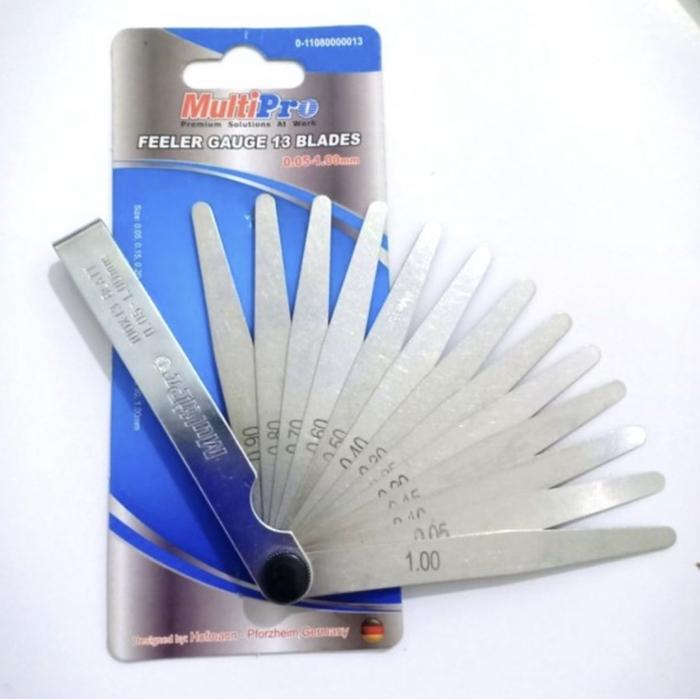 Jual MULTIPRO Feeler Gauge 13 Blades Puller - Kota Medan - DWHARDWARE ...
