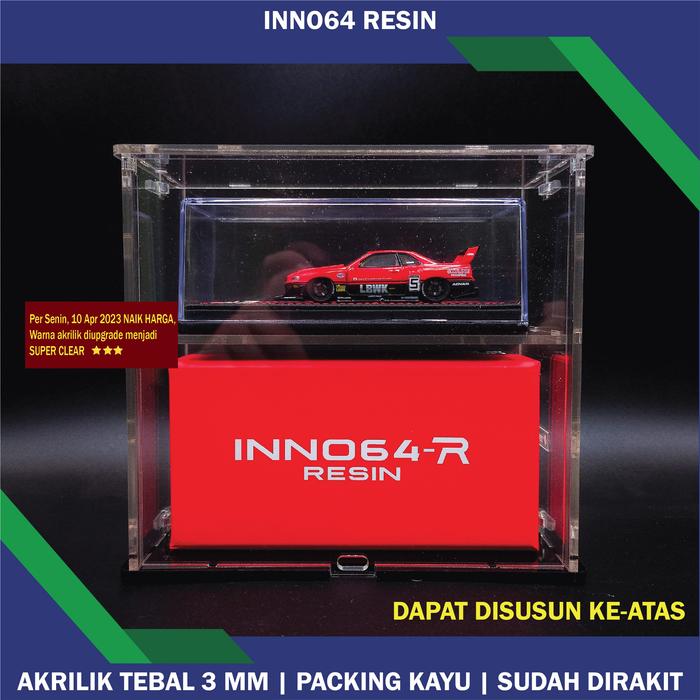 Promo TERRA Akrilik Diecast Display Box 1 64 Inno64 Resin - Kab ...
