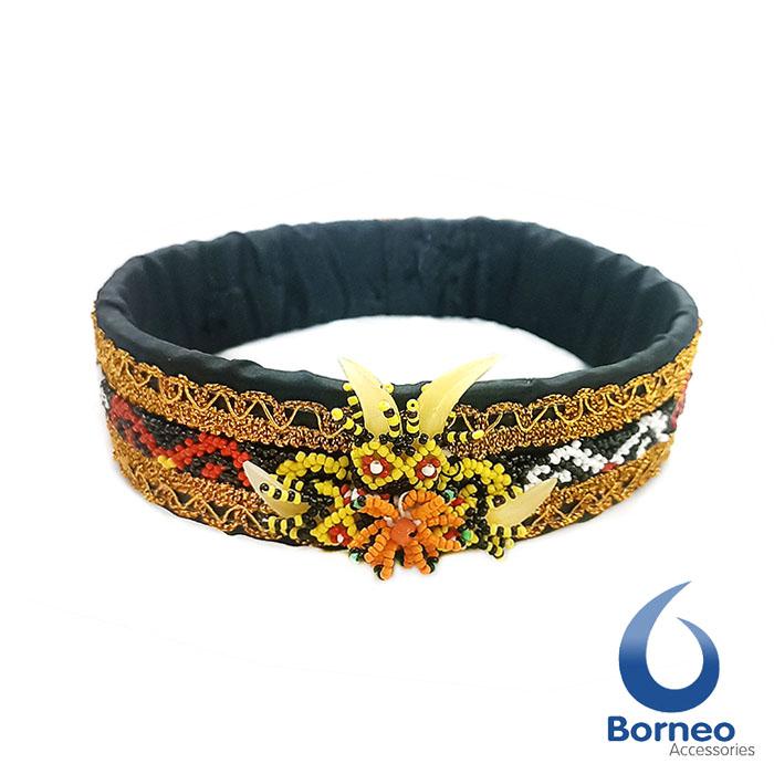 Jual Hiasan Kepala Topi Adat Pria Khas Suku Dayak Kalimantan - Kota ...