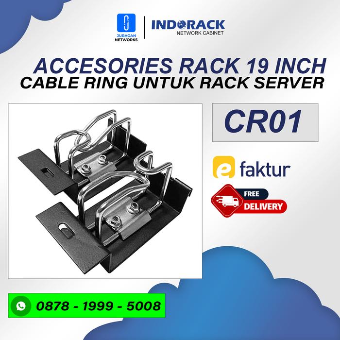 Jual Indorack Accesories CR01 Cable Ring 45mm Untuk Close Rack Server - Kota Bandung - Juragan ...