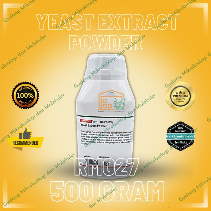 Jual Yeast Extract Powder, Media Mikrobiologi, 500 g (Himedia) - Kab ...