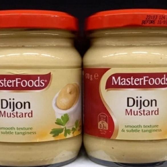 Jual MasterFoods Dijon Mustard 170gr / Master food dijon mustard ...