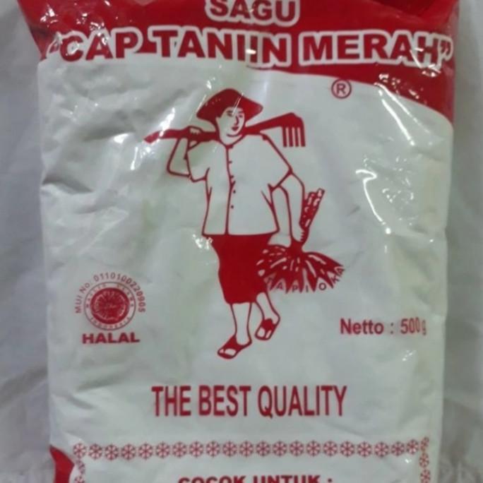 Jual Tepung Sagu Tani Gunung/Tepung Sagu Cap Taniin Merah 500gr/Tepung ...