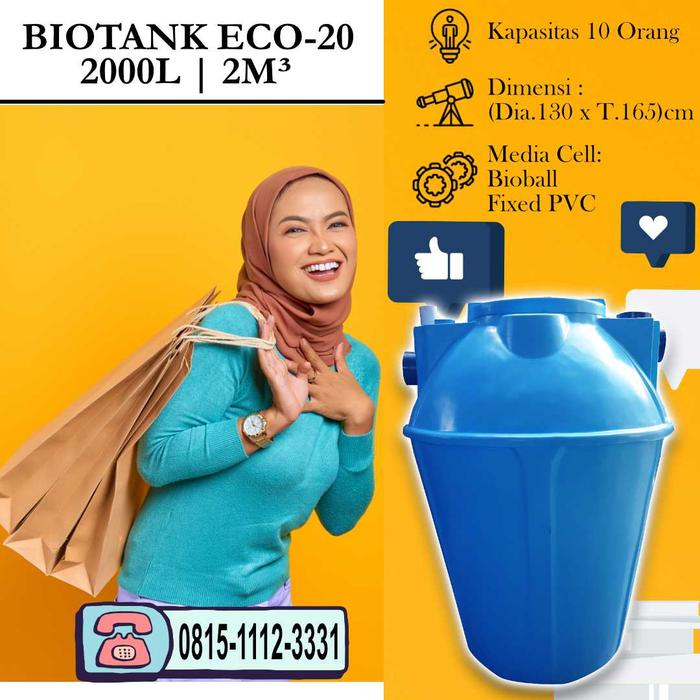 Jual TANGKI KAPASITAS 2000 Liter 2 M3 / BIOFIL - Jakarta Barat ...