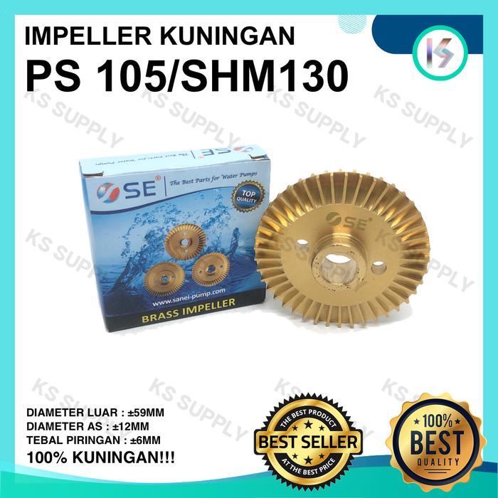 Jual Kipas Impeller Pompa Air San-ei Shimizu 128 130 135 | PS 105 AS 12MM - Jakarta Utara - KS ...