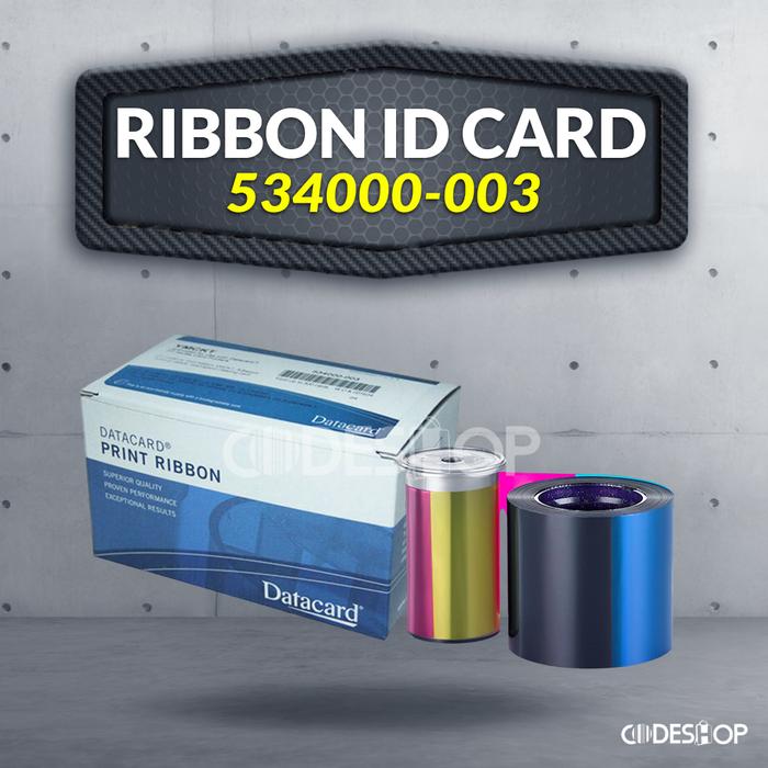 Jual Ribbon Printer ID Card Datacard Warna YMCKT PN: 534000-003 ...