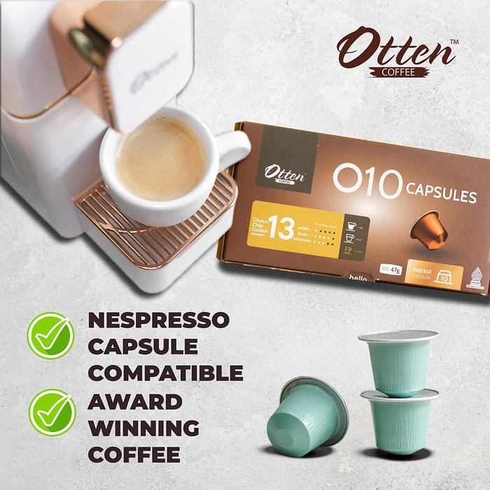 Promo Kopi Kapsul - O10 Robusta Infused Choco Chip Cookie Coffee ...