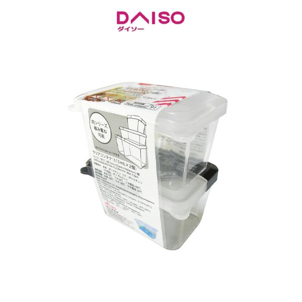 Jual Daiso Plastic container -115mL x 2pcs - Kota Bandung - DAISO JAPAN ...