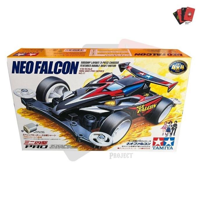 Jual Mainan Rakit Mobil Tamiya Mini 4Wd - Neo Falcon (Original ...
