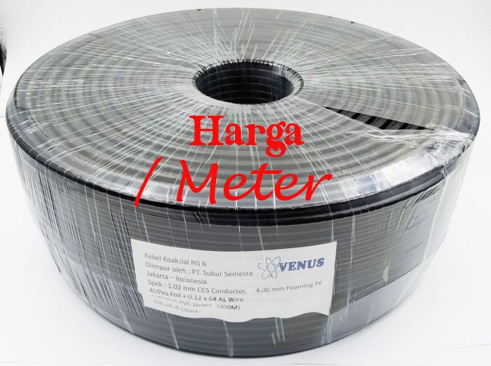 Jual Kabel Antena TV Parabola koaxial / coaxial RG6 Venus meteran - Kota Medan - ACTIV SHOP88 ...