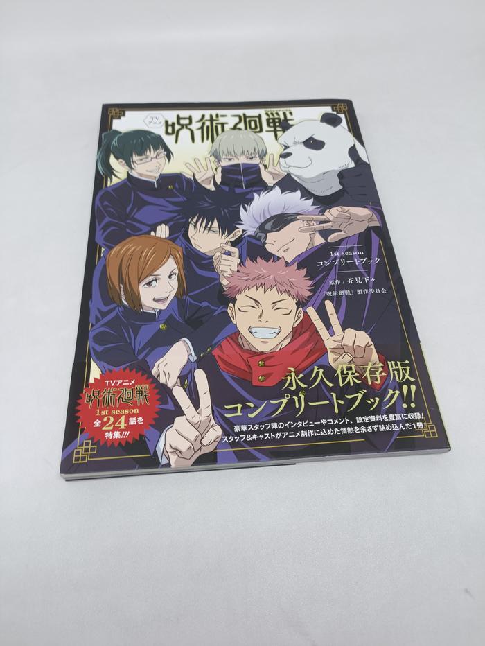 Jual Jujutsu Kaisen TV Animation Official Anime Visual Artbook Guide ...