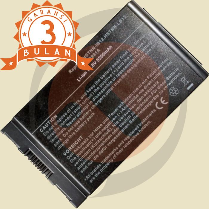 Jual Baterai HP Compaq NC4200 NC4400 TC4200 TC4400 (6 CELL) OEM - Black ...