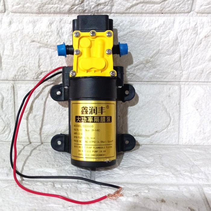 Jual pompa air otomatis 12v 3.5A 6.0l/min high pressure pompa cuci ...