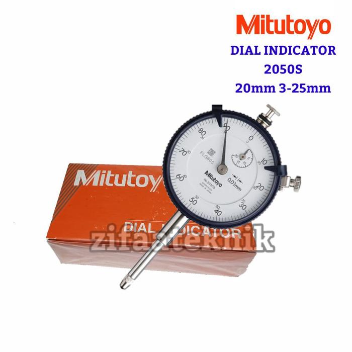 Jual Mitutoyo 2050S Dial Indicator 20mm 0.01mm Original Made in Japan ...