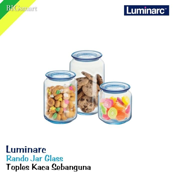 Jual Luminarc Rondo Jar Toples Kaca kedap udara Serbaguna 500 ml ...