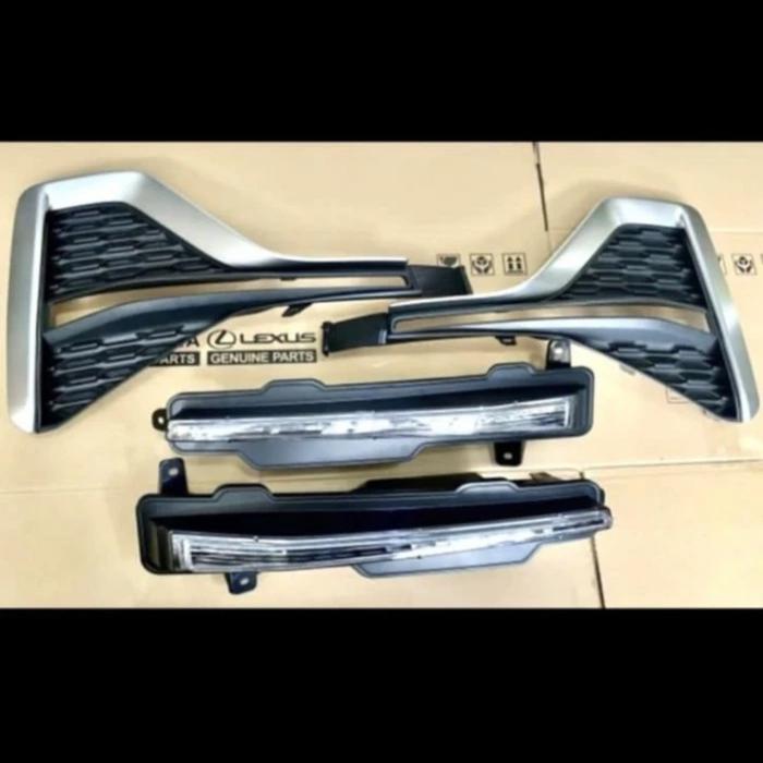 Jual Lampu Drl Innova Zenix + Frame Original Toyota Satu set Bisa utk ...