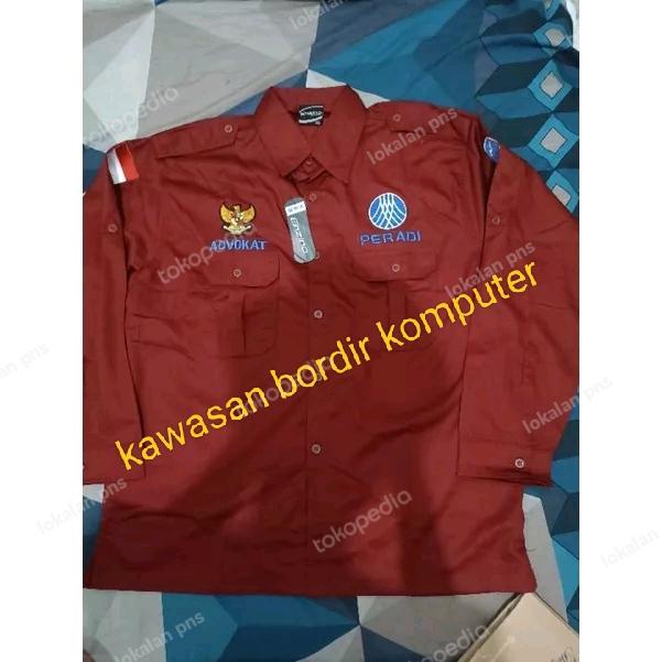 Jual seragam Peradi kemeja Peradi pdh Peradi baju Peradi seragam kerja ...