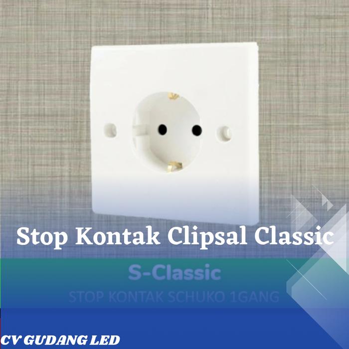 Jual Stop Kontak Clipsal Classic - Kab. Sleman - Gudang led jogja ...