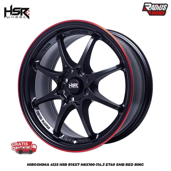 Jual Velg Racing Terbaru Model Ce28 HSR Tipe HIROSHIMA Brio Jazz Sigra ...