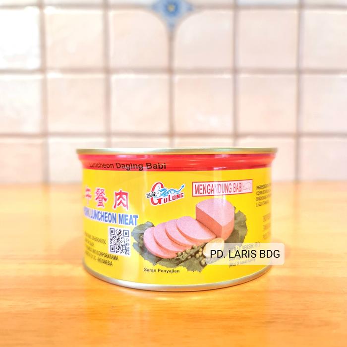 Promo GULONG PORK LUNCHEON MEAT 397GR (GULONG MALING DAGING BABI/NON ...