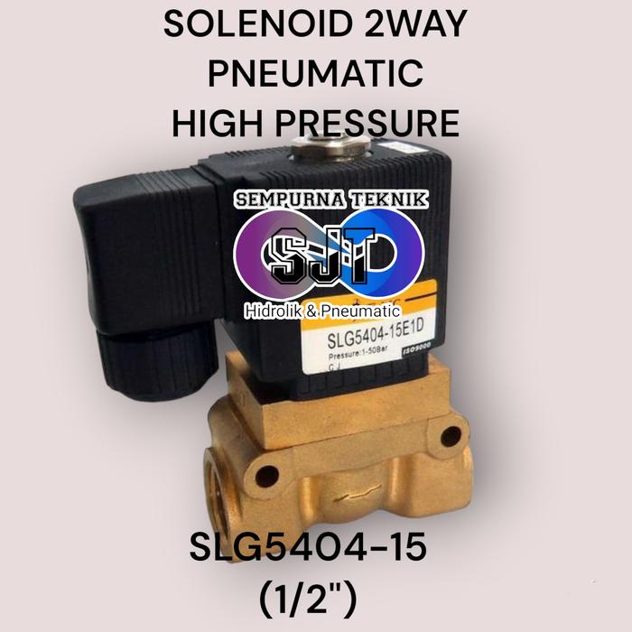 Jual Solenoid Valve 2way 1/2" High Pressure / SLG5404-15 EMC - Jakarta Barat - sempurna teknik ...